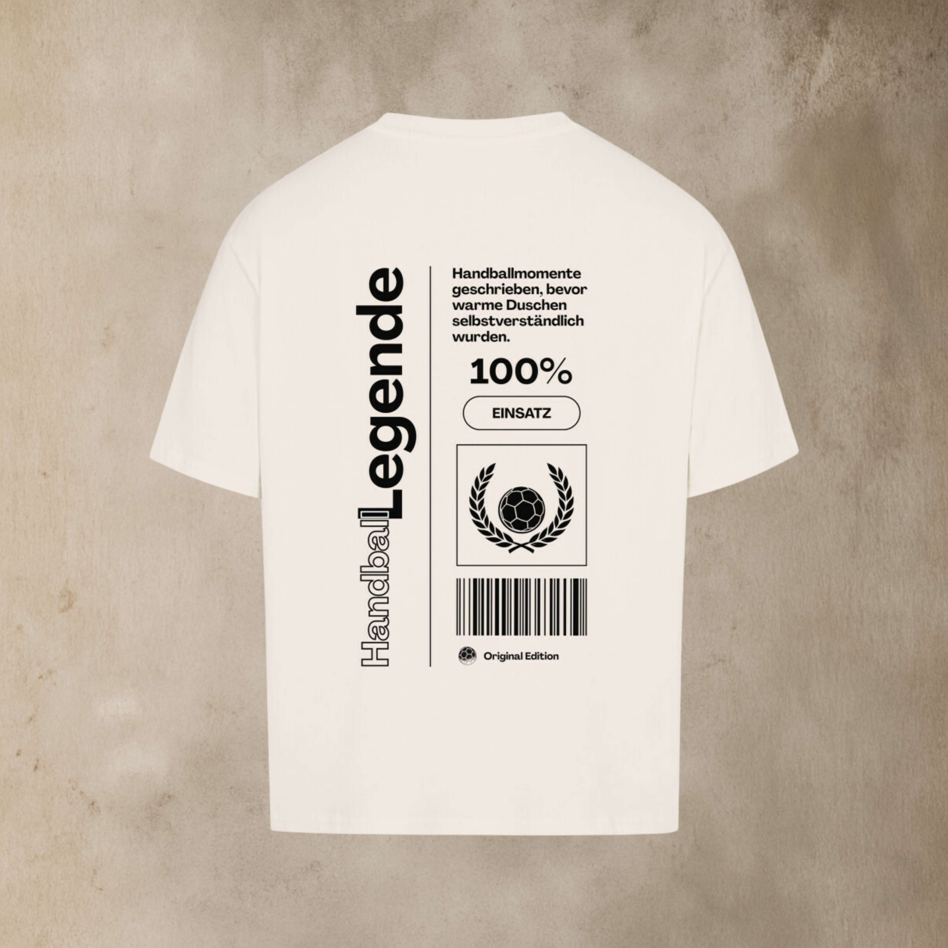 Oversized Shirt - Handball Legende - Original Edition – HandballHero
